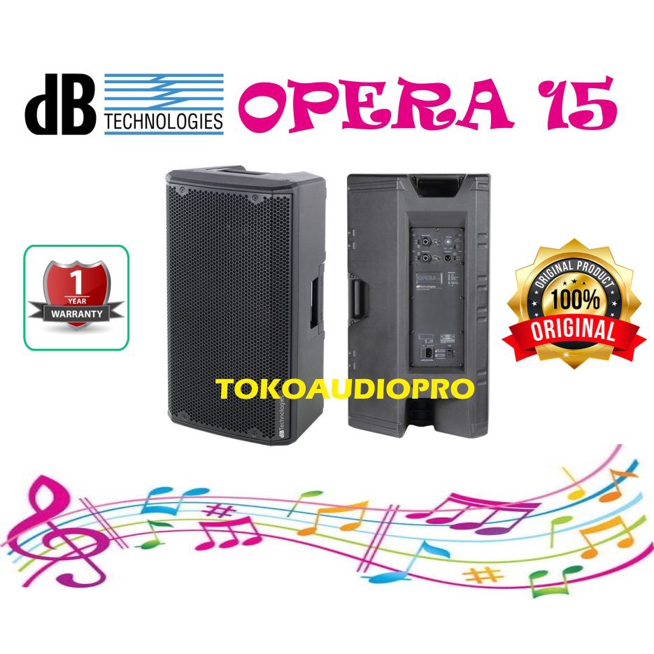 Jual Speaker dB Technologies Opera 15 15 Active PA Speaker Aktif ...
