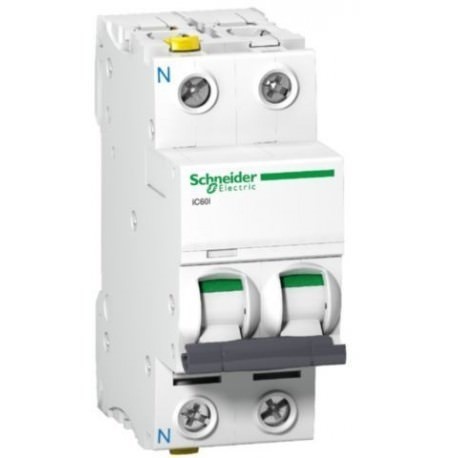 Jual SCHNEIDER MCB 6 KA IC60N 2P 16A A9F74216 | Shopee Indonesia