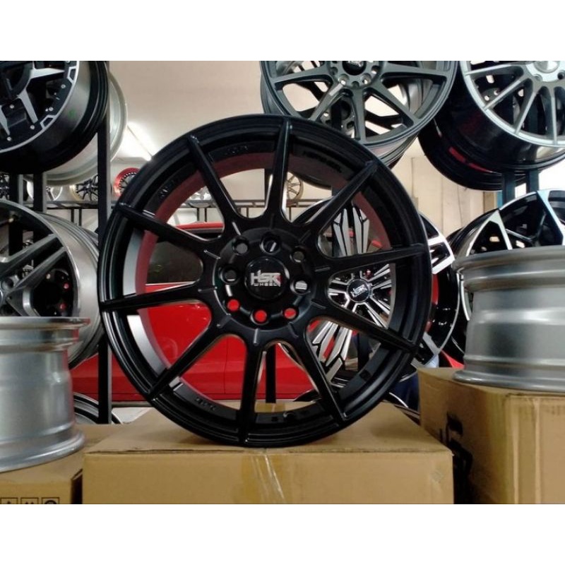 Jual Velg Mobil Brio Agya R15 Hsr Rai S2 Ring 15 pcd 4 Black | Shopee Indonesia