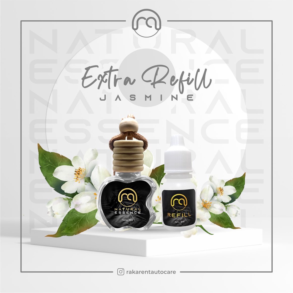 Jual RA PARFUM MOBIL / PARFUM RUANGAN NATURAL ESSENCE EXTRA REFILL ...
