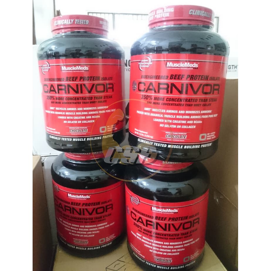 Jual Original Beauty">>> Musclemeds Carnivor Whey Beef Protein Isolate ...
