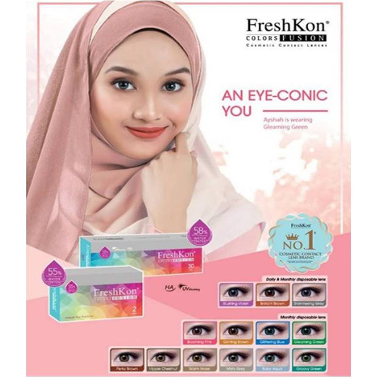 Jual FRESHKON COLOR FUSION MONTHLY | Shopee Indonesia