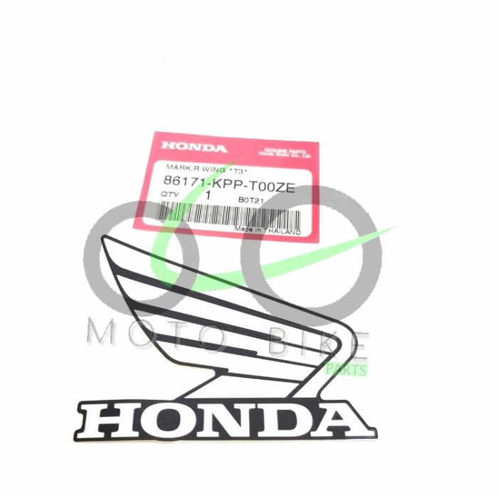 Jual Sticker Logo Sayap Honda R Motor Honda Cbr 150 ,Honda Cbr 250R ...