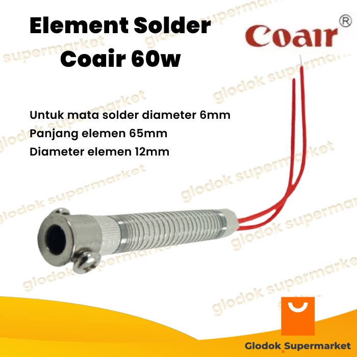 Jual Elemen Solder Coair 60 Watt Element Solder 60w | Shopee Indonesia