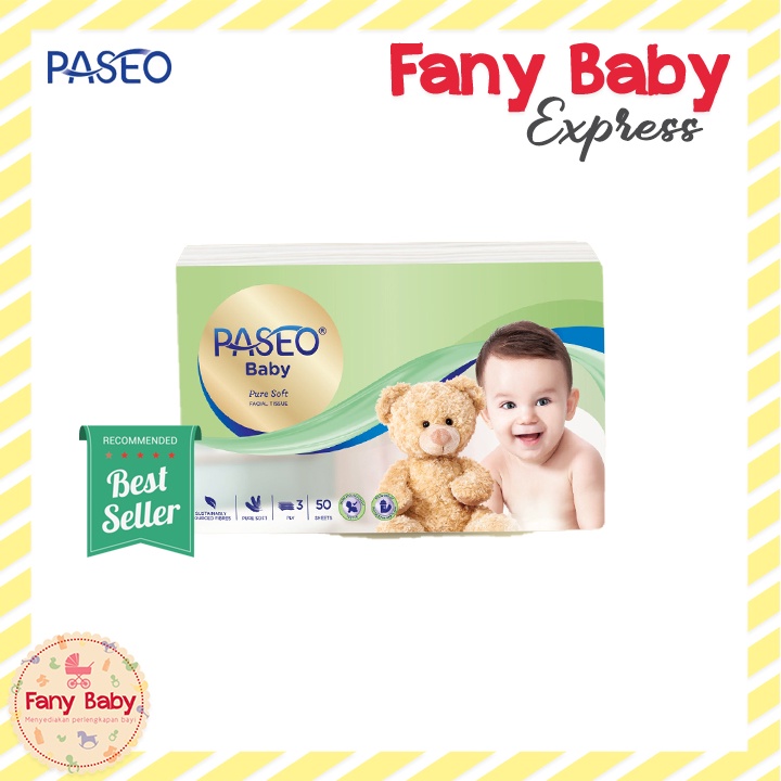 Jual PASEO BABY PURE SOFT TP 50'S (TISSUE) | Shopee Indonesia