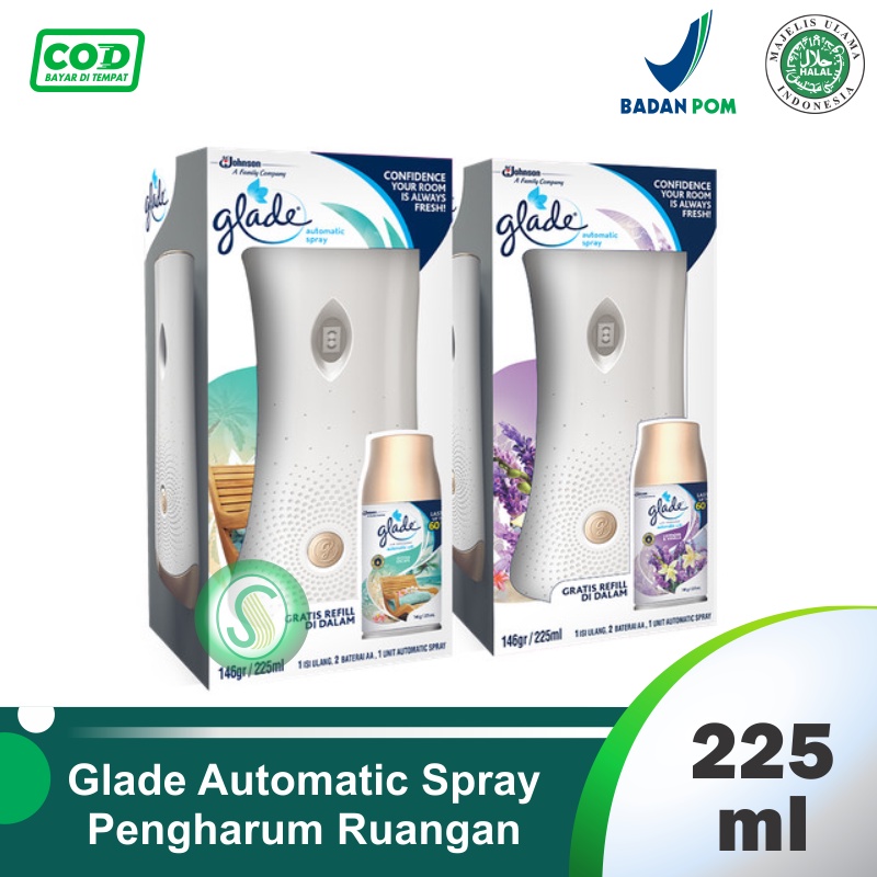 Jual Glade Automatic Spray Pengharum Ruangan 225ml | Shopee Indonesia