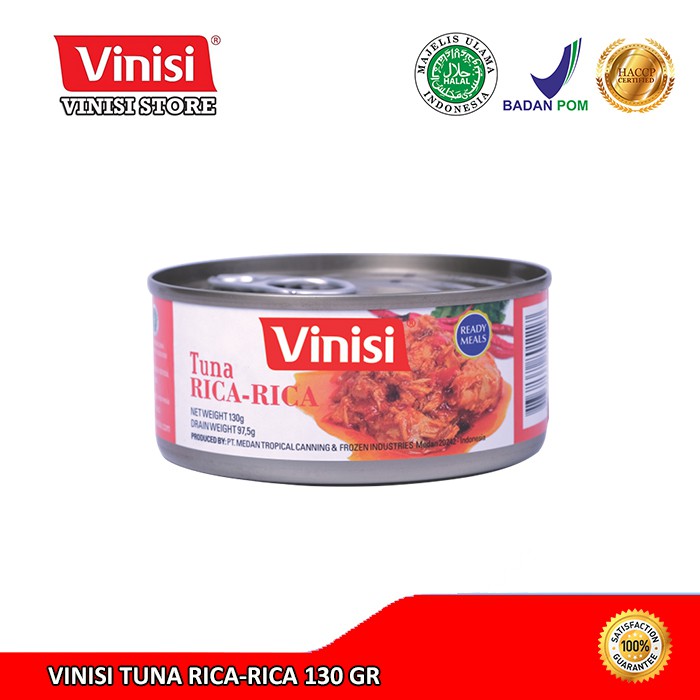 Jual Vinisi Tuna Rica-Rica 130 Gr | Shopee Indonesia