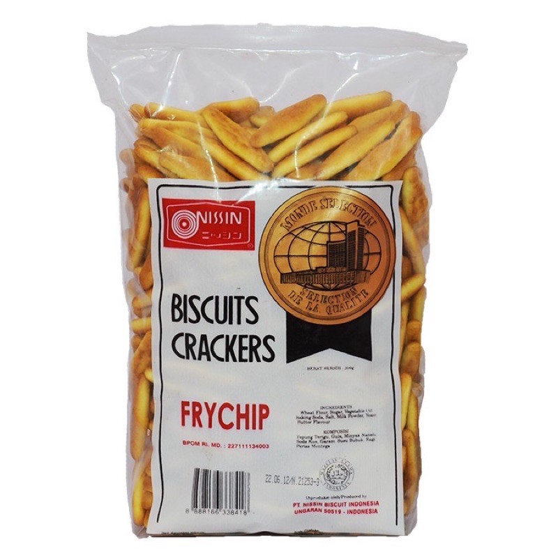 Jual NISSIN FRYCHIP / BISKUIT RASA SUSU 300gr | Shopee Indonesia