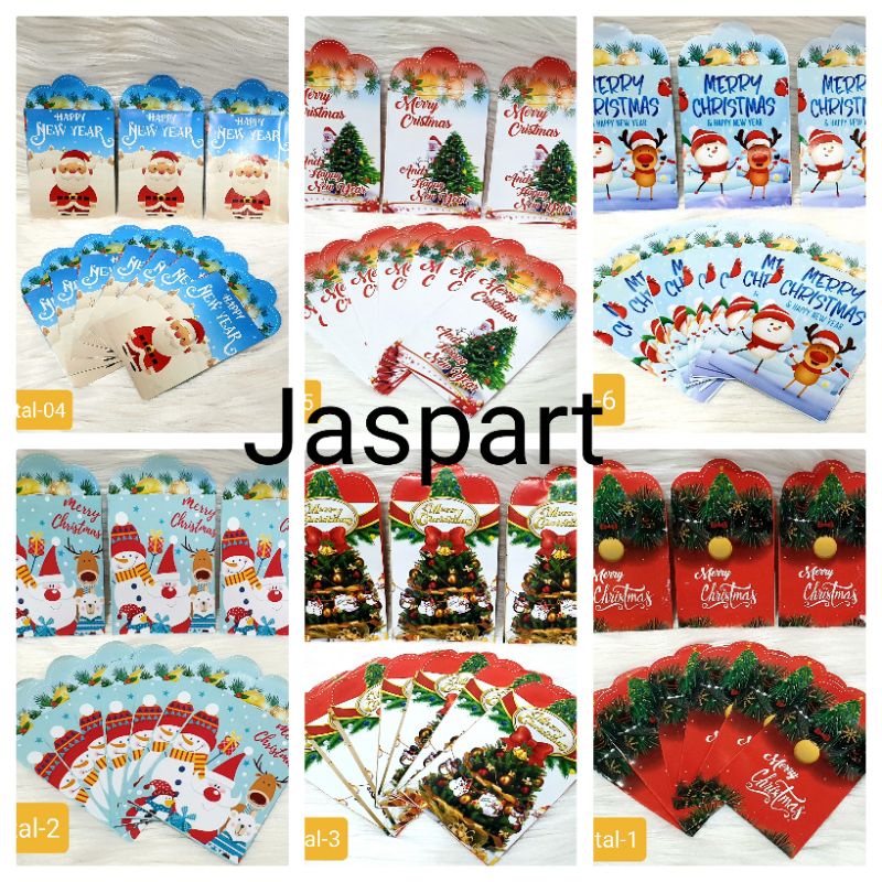 Jual ANGPAO NATAL DAN TAHUN BARU AMPLOP NATAL ANGPAO MERRY CHRISTMAS ...