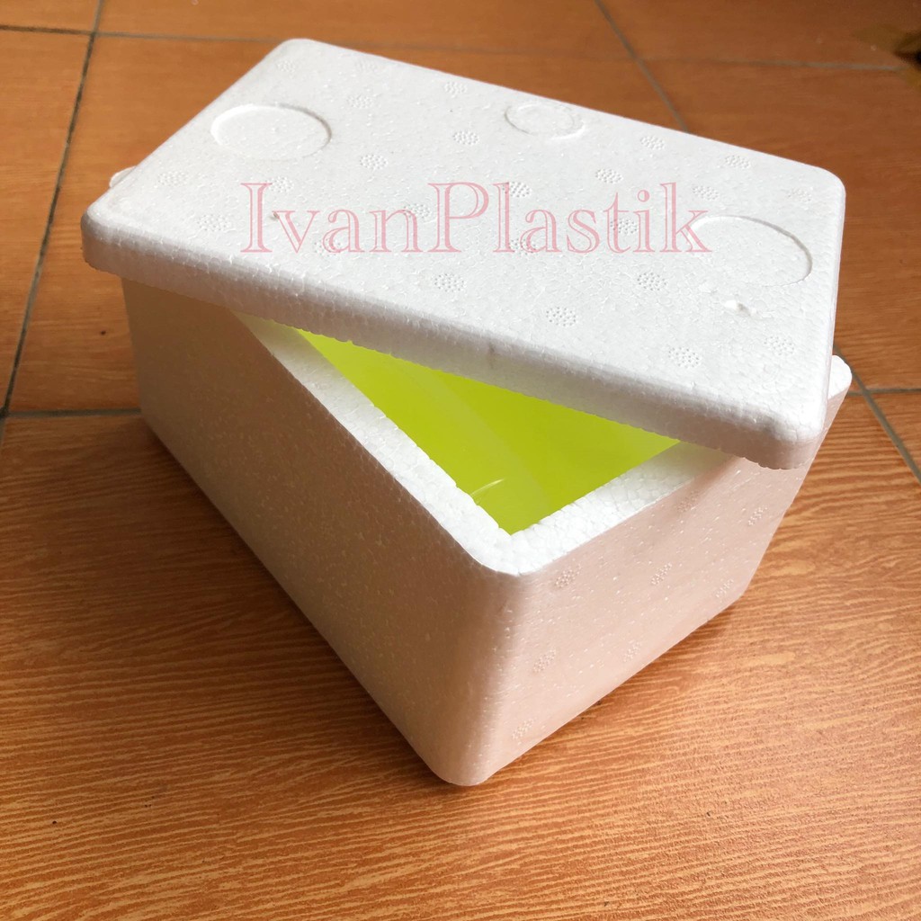Jual STYROFOAM MINI BOX 16X11X10 IVANPLASTIK | Shopee Indonesia