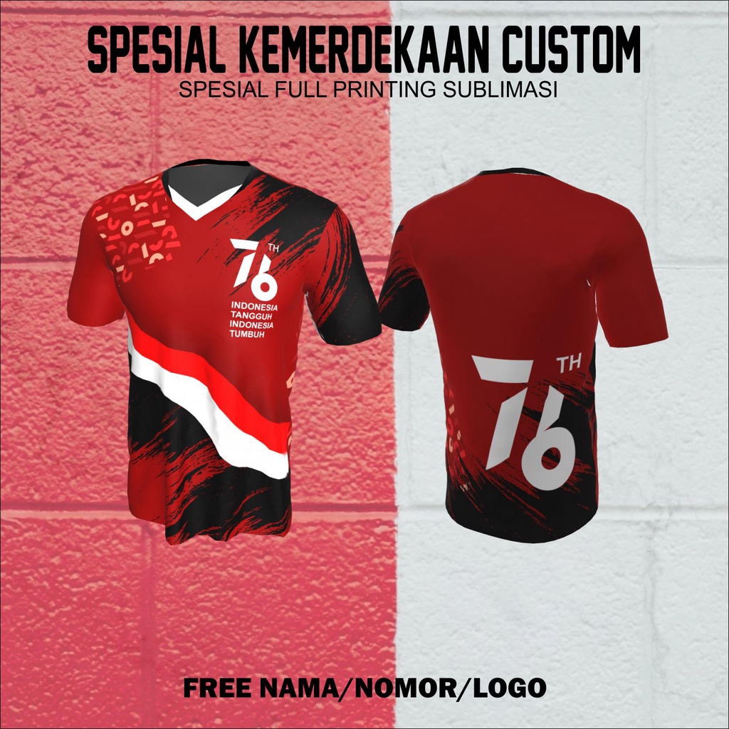 Jual Baju Kaos 17 Agustus Merdeka Garuda HUT RI 17 Distro - Cowok Cewek ...