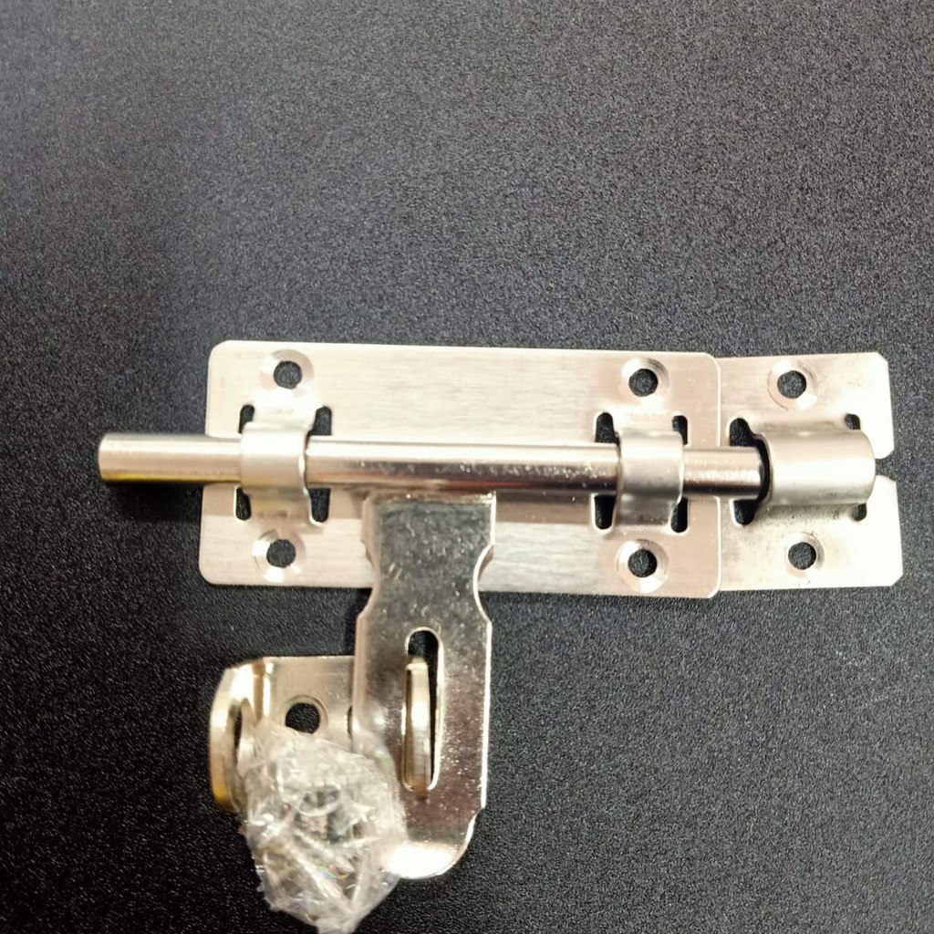 Jual Grendel overpal Gembok Slot 4Inch - Kunci Pintu lock bolt selot ...