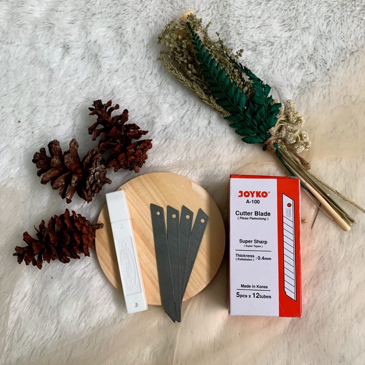 Jual Isi Cutter Joyko A- 100 (1 Tube) / Pisau Isi Cutter Termurah ...