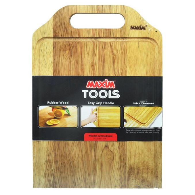 Jual Maxim Tools Papan Telenan Kayu / Cutting Board (Mtcutwd) | Shopee ...