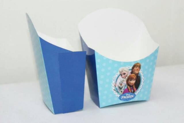 Jual Snack box / wadah snack / popcorn box karakter frozen | Shopee ...
