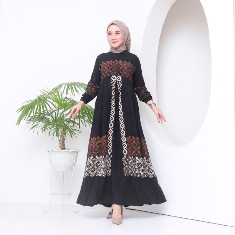 Jual Gamis twill | gamis twill ori pekalongan | gamis cap rayon premium ...