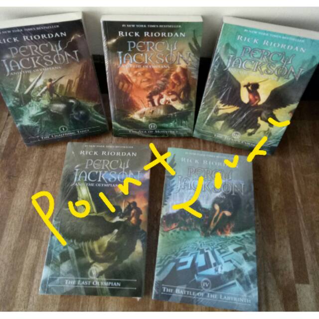 Jual Paket bundling percy jackson the sea of monsters 1-5 | Shopee ...