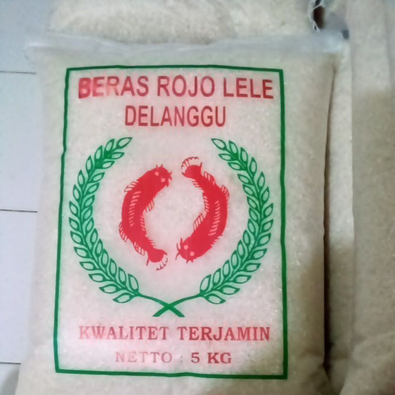 Jual BERAS ROJO LELE 5KG ASLI DELANGU KLTEN | Shopee Indonesia