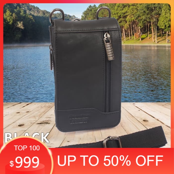 Jual dompet pinggang pria WAIST BAG Double Fungsi P022 | Shopee Indonesia