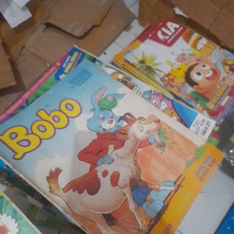 Jual Majalah anak bobo, majalah bee,xy magz, anak shaleh, cia dan ...