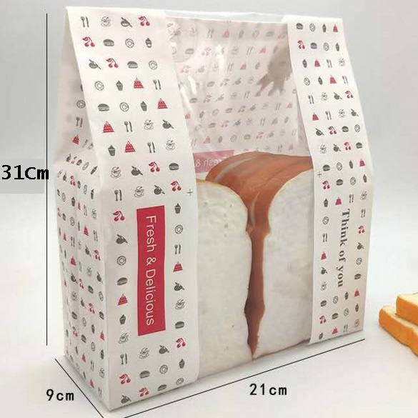 Jual Plastik Roti Tawar Kemasan Kantong Kertas Roti Tawar Sobek Toast ...