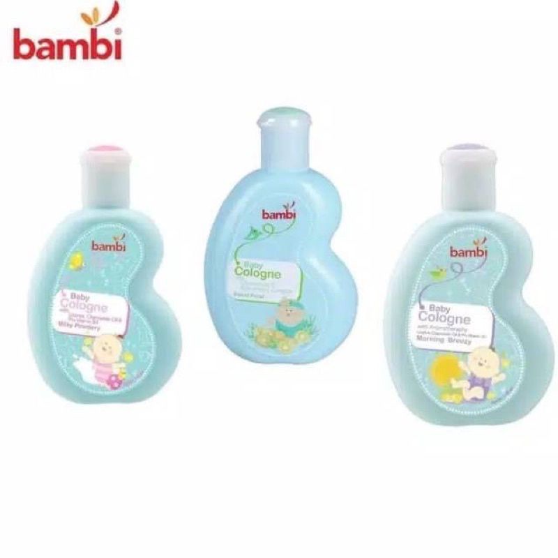 Jual Bambi Baby Cologne ~ Parfum Baby/Minyak Wangi Baby | Shopee Indonesia