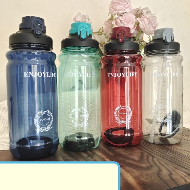 Jual BOTOL MINUM VIRAL 2 LITER / BOTOL 2 LITER ENJOYLIFE / BOTOL MINUM ...