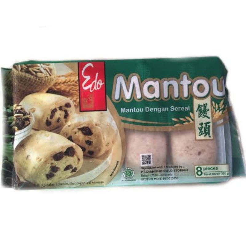 Jual Edo mantou multigrain 320gram isi 8 | Shopee Indonesia