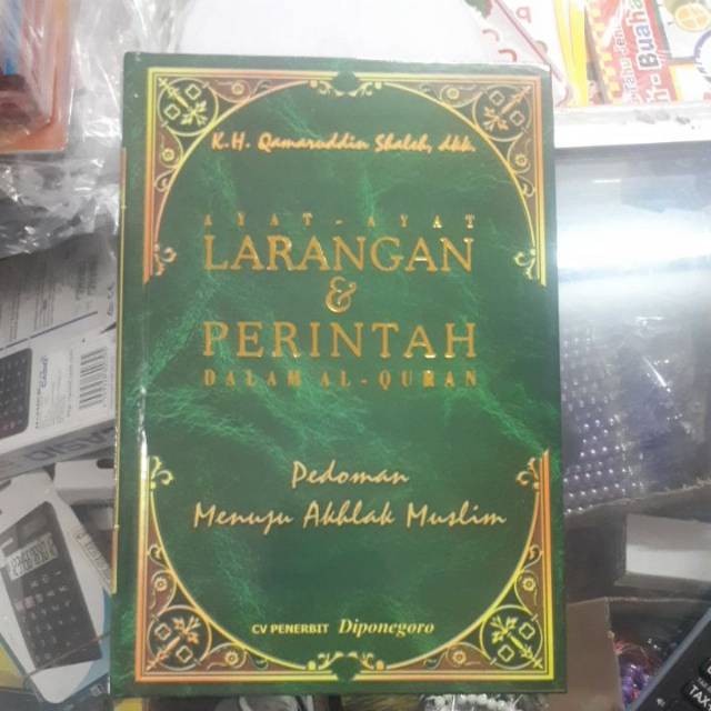 Jual Ayat ayat larangan dan perintah dalam al quran DIPO 941 HALAMAN | Shopee Indonesia