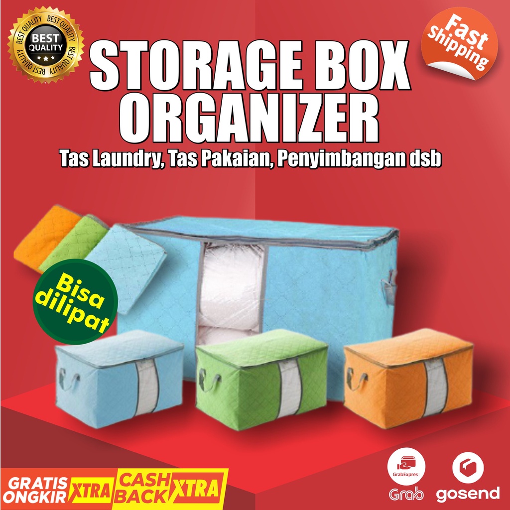 Jual Tas Storage Organizer Multifungsi Koper Box Keranjang Penyimpanan ...