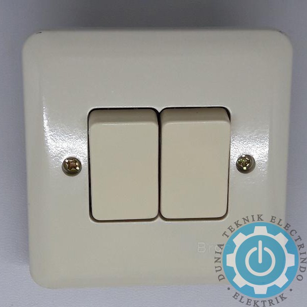Jual Saklar Double BROCO inbow | Shopee Indonesia