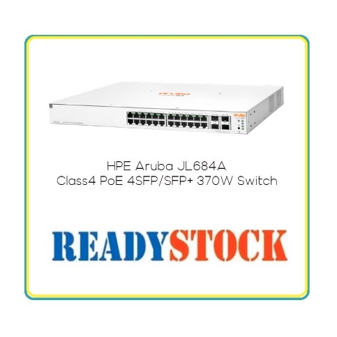 Jual HPE Aruba JL684A Instant On 1930 24G Class4 PoE 4SFP/SFP+ 370W ...