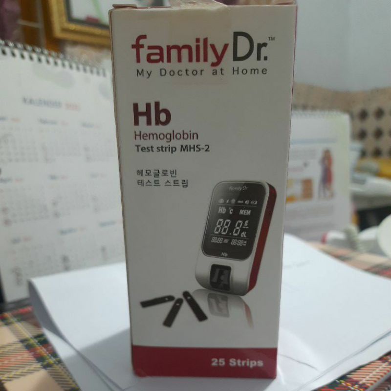 Jual Pemeriksaan Hb Hemoglobin Strip Family Dr | Shopee Indonesia