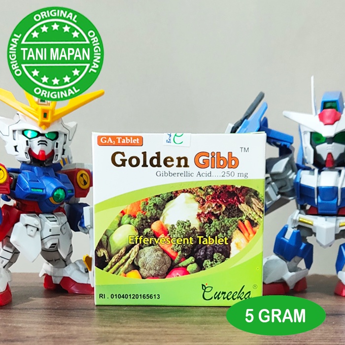Jual GOLDEN GIBB GoldenGibb - Gibberelic Acid 250mg GA tablet ZPT ...