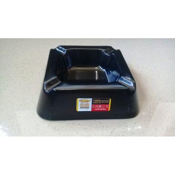 Jual Asbak Kotak Hitam Melamine Stone Bintik - Golden Dragon Y0104 ...