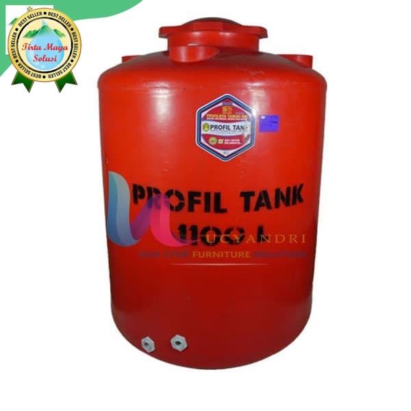 Jual Tangki Air Profil Tank 1100 Liter TDA Tandon Toren Air Original ...