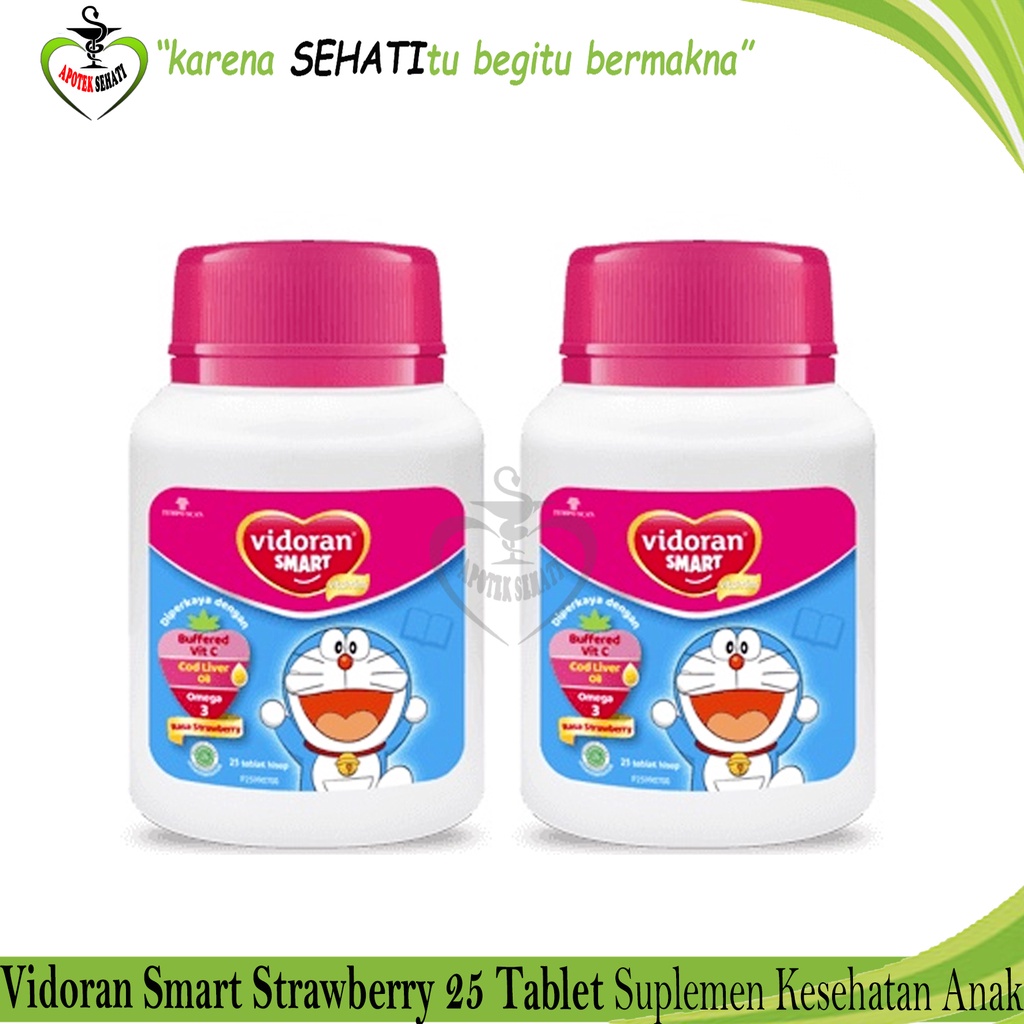 Jual VIDORAN SMART TABLET HISAP VIT ANAK MINERAL DAN NUTRISI OTAK ...