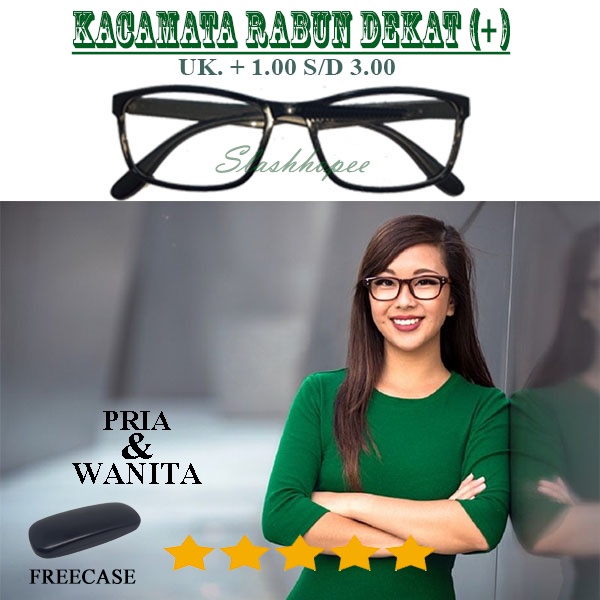Jual KACAMATA BACA LENSA PLUS(+) +1.00 S/D +3.00 MODEL KLASIK UNTUK ...