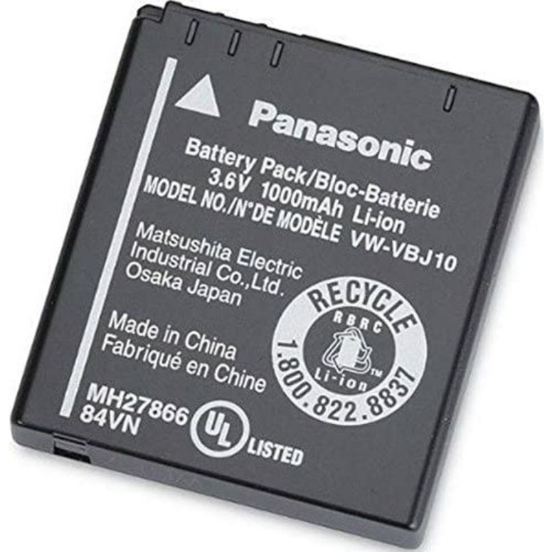 Jual Baterai Panasonic Original 100 % VW-VBJ10/ DMW-BC10 ( DMC-FX33 ...