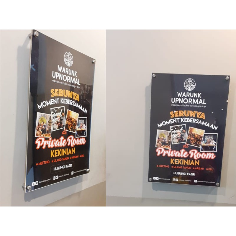 Jual AKRILIK/ACRYLIC DISPLAY | FRAME/BINGKAI POSTER AKRILIK | AKRILIK ...