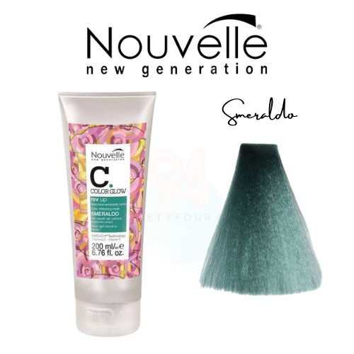 Jual NOUVELLE COLOR GLOW - Rev Up Smeraldo (Emerald) 200 ml | Shopee ...