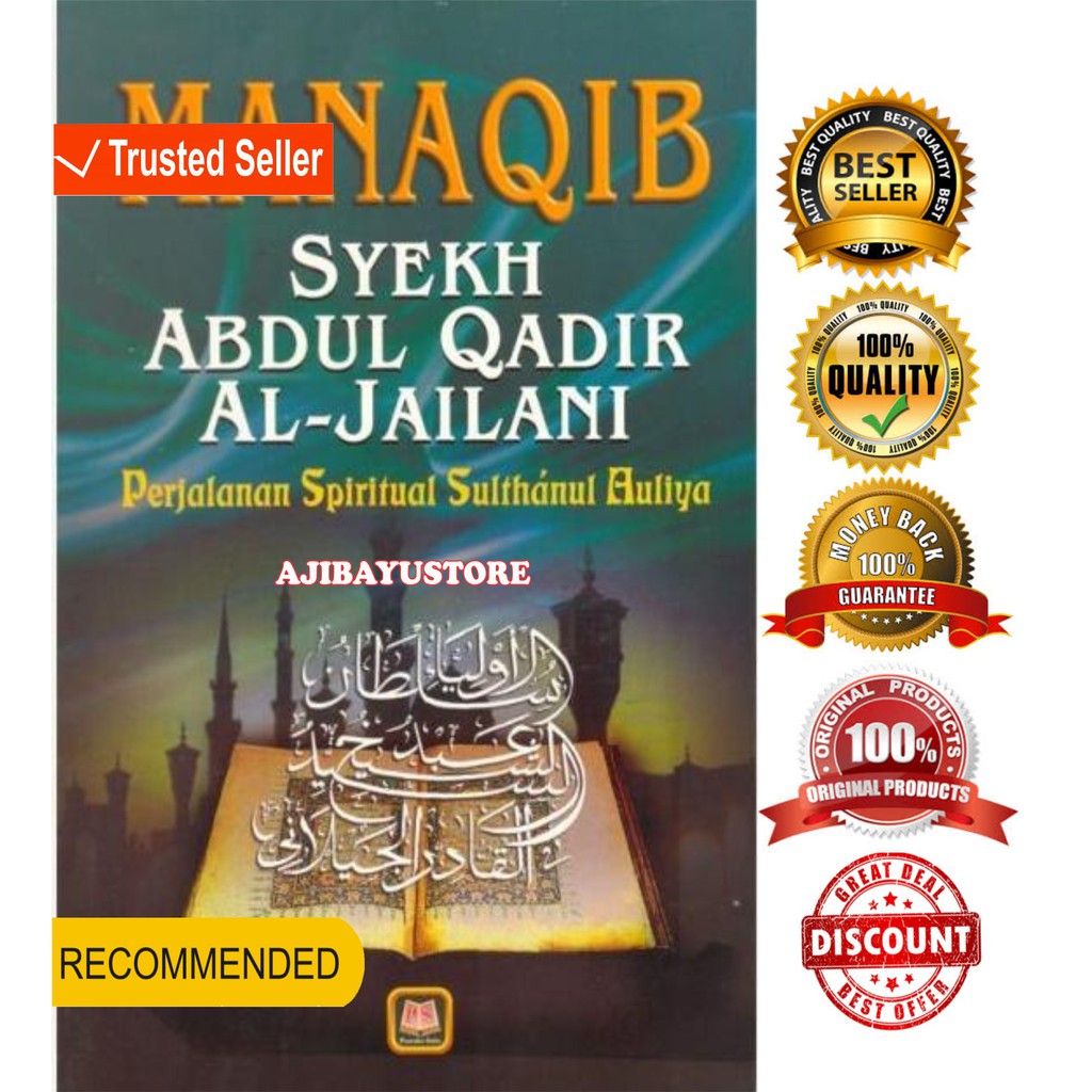 Jual BUKU MANAQIB SYEKH ABDUL QADIR AL-JAILANI Perjalanan Spiritual ...