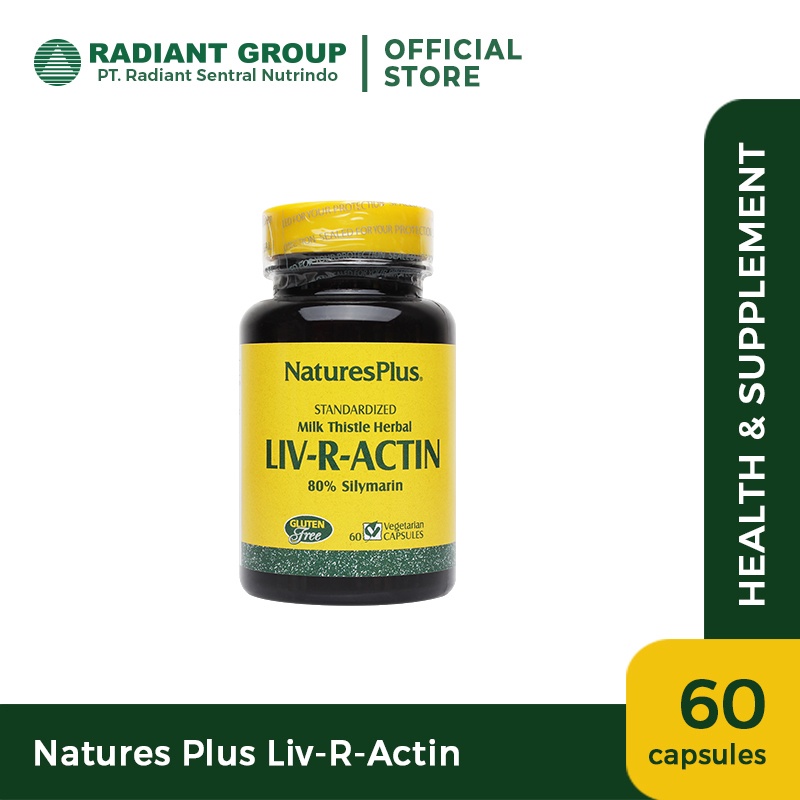 Jual Natures Plus Liv-R-Actin - 60 Capsules | Shopee Indonesia