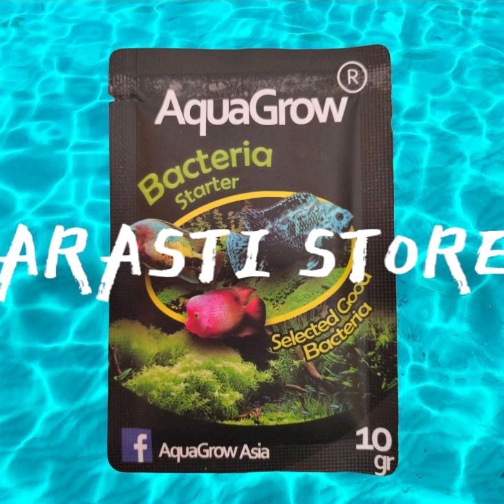 Jual Aquagrow Bakteri Starter Bacteria starter serbuk | Shopee Indonesia