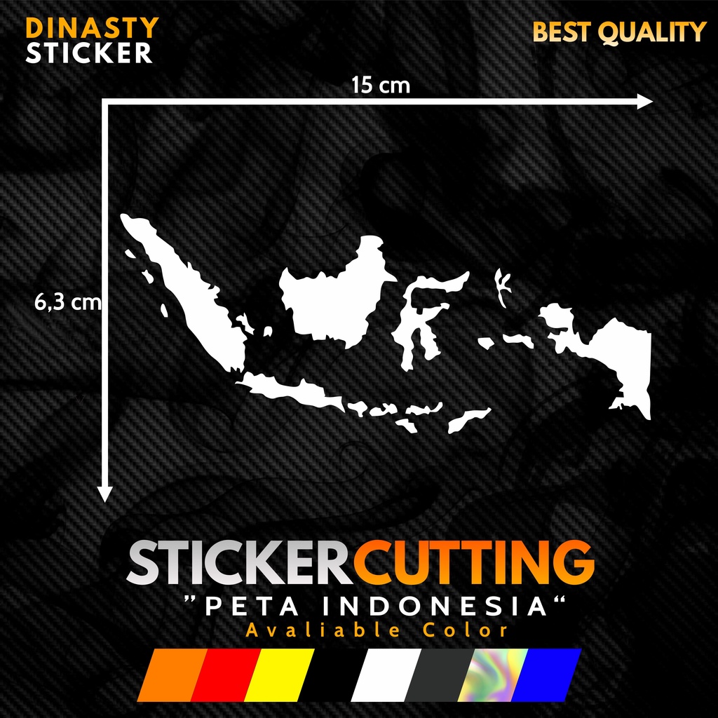 Jual STICKER STIKER CUTTING PETA INDONESIA | Shopee Indonesia
