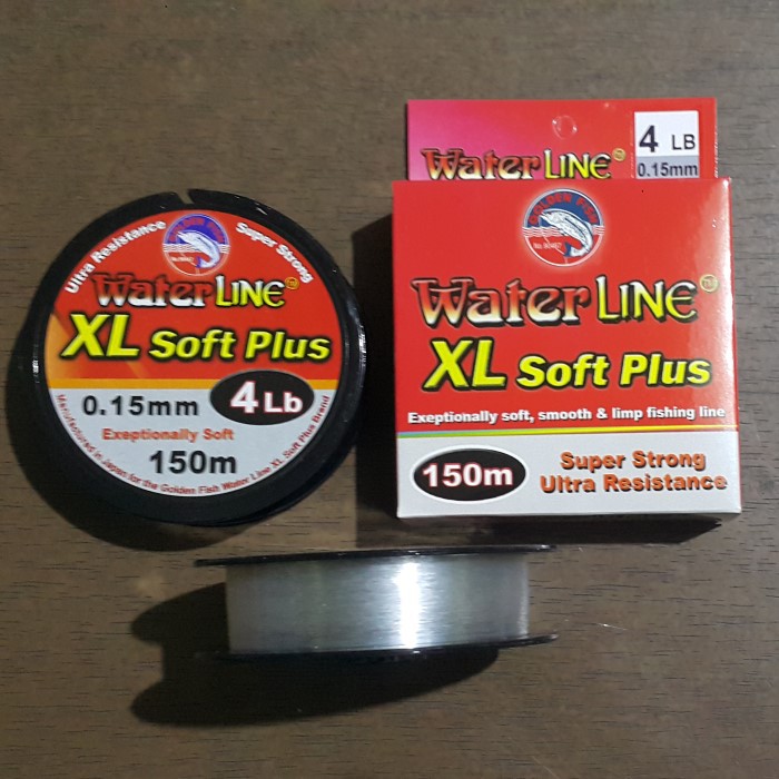 Jual SENAR WATER LINE XL SOFT PLUS GOLDEN FISH GALATAMA PANCING ...