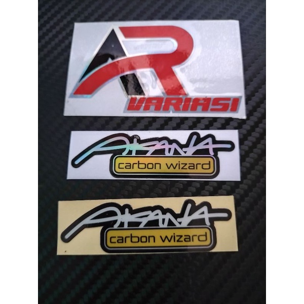 Jual STICKER AKANA CARBON WIZARD PRINT CUT | Shopee Indonesia