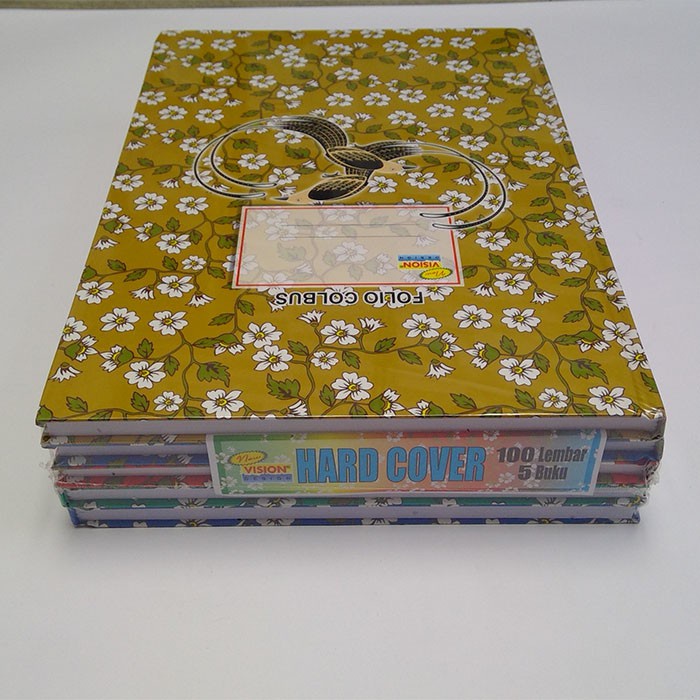 Jual Buku Tulis Hardcover Folio 100 lembar VISION | Shopee Indonesia