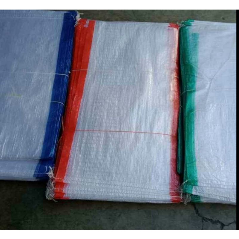 Jual karung beras transparan polos 10kg | Shopee Indonesia