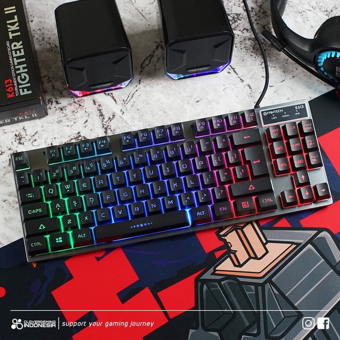 Jual Fantech K613 Fighter TKL II Gaming Keyboard | Shopee Indonesia
